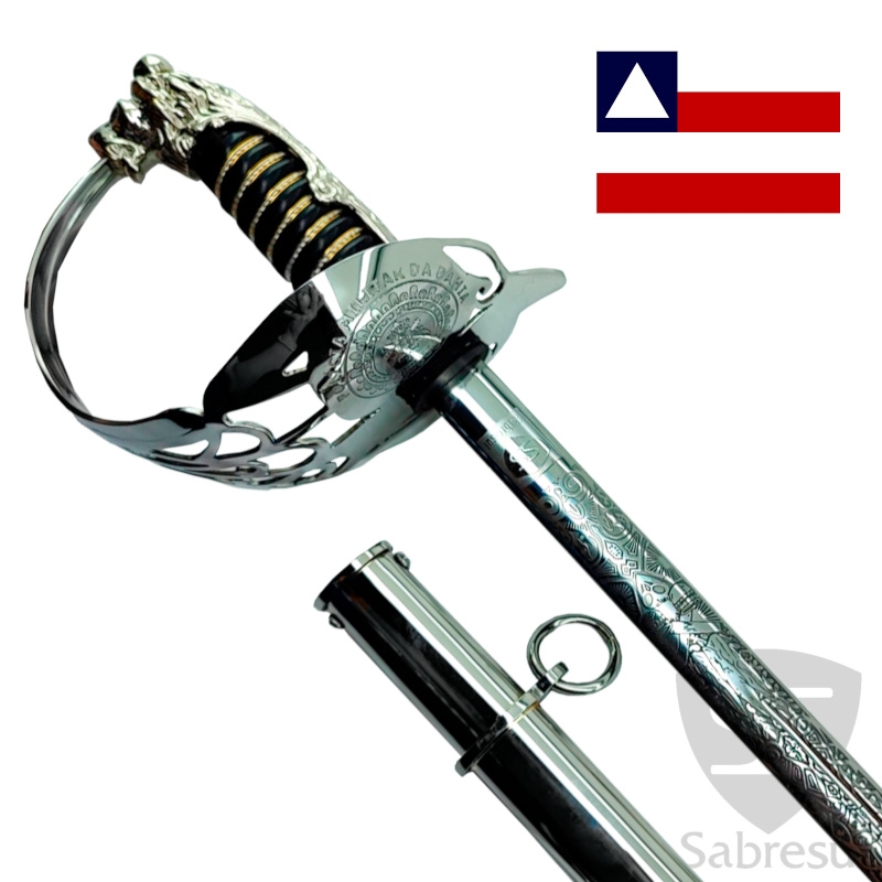 ESPADA DE OFICIAL DA POLICIA MILITAR DA BAHIA PMBA / POLICIA MILITAR ...