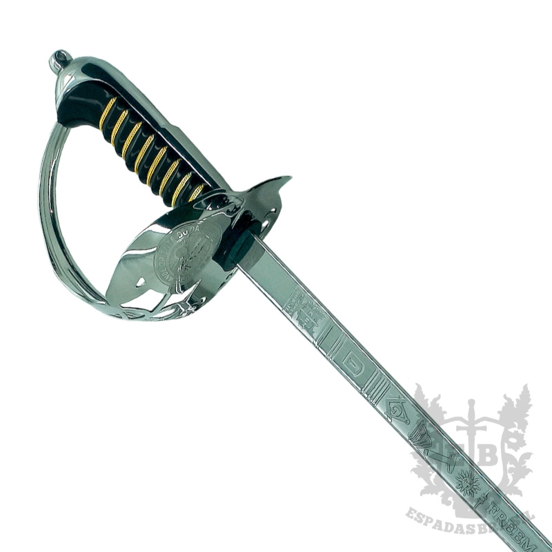 ESPADA MAÇONICA COM GUARDA MÃO PERSONALIZADO / ESPADAS MAÇONICAS ...